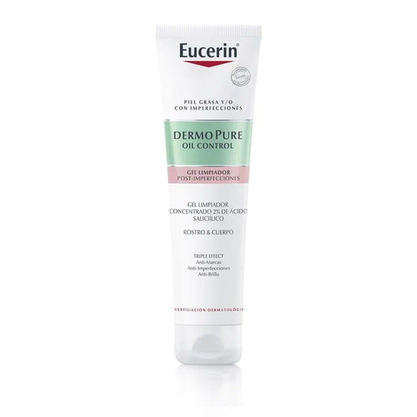 Dermopure Gel Limpiador Concentrado Triple Efecto Eucerin 150 ml ...